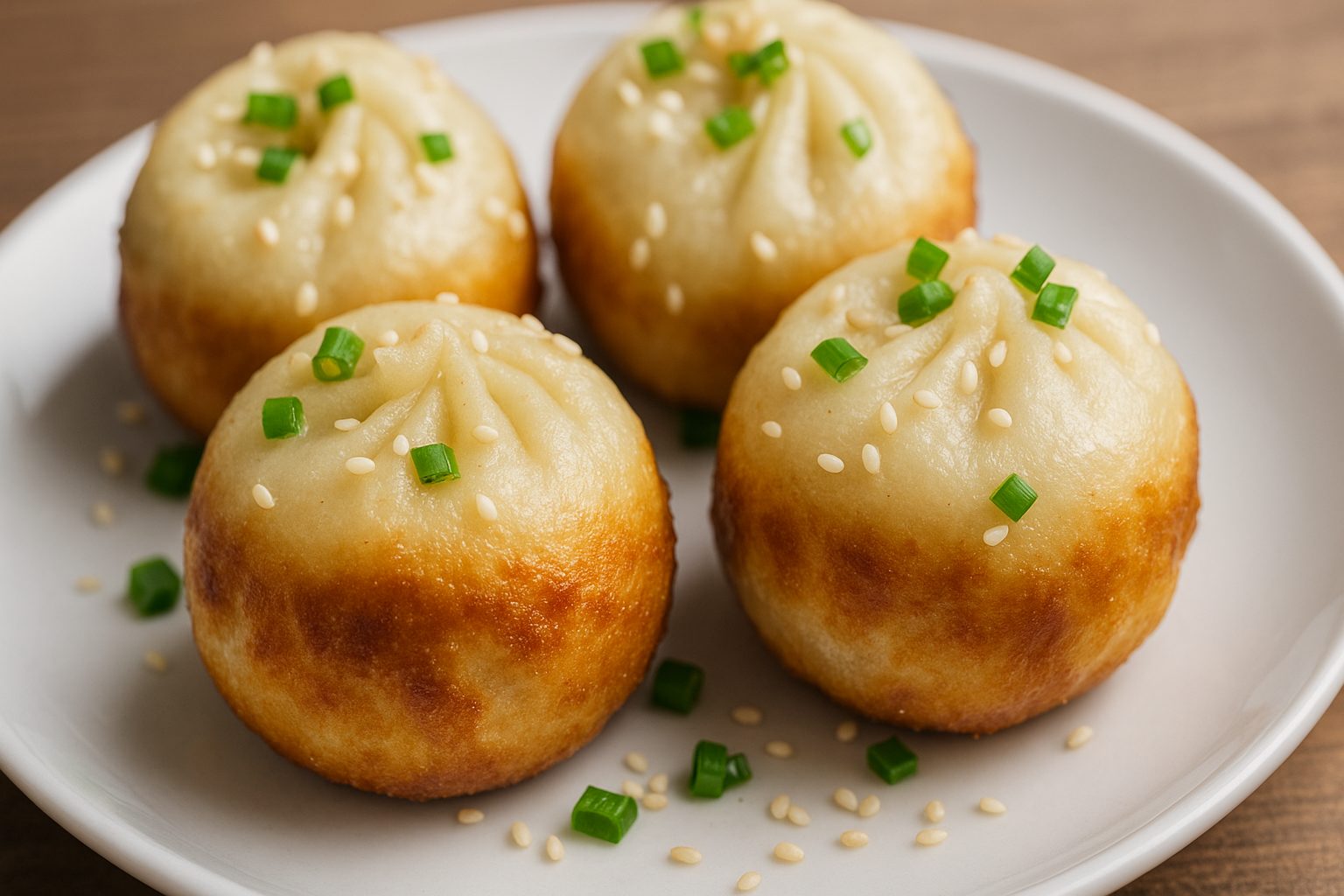 生煎包（シェンジェンバオ）とは？上海名物の焼き小籠包 | sunairo